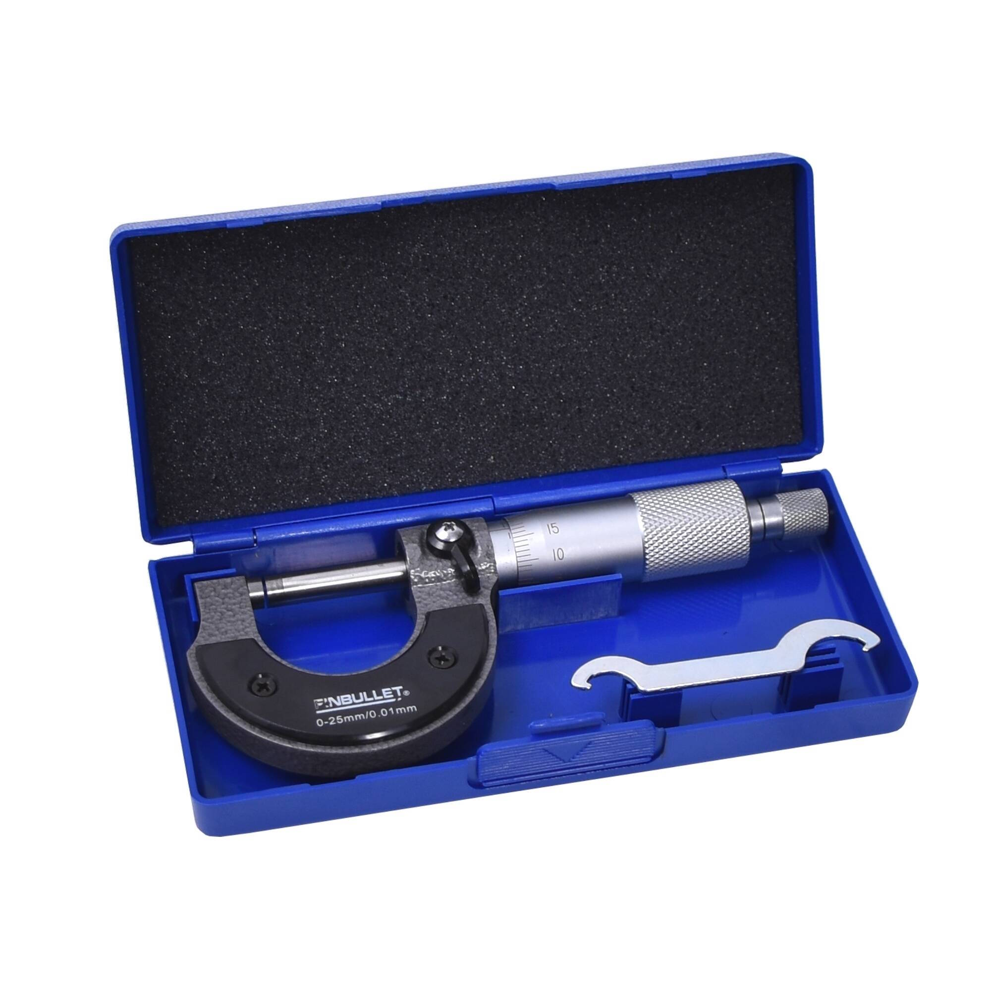 Mikrometri 0-25 x 0,01 mm - Nettimyynti.fi verkkokauppa