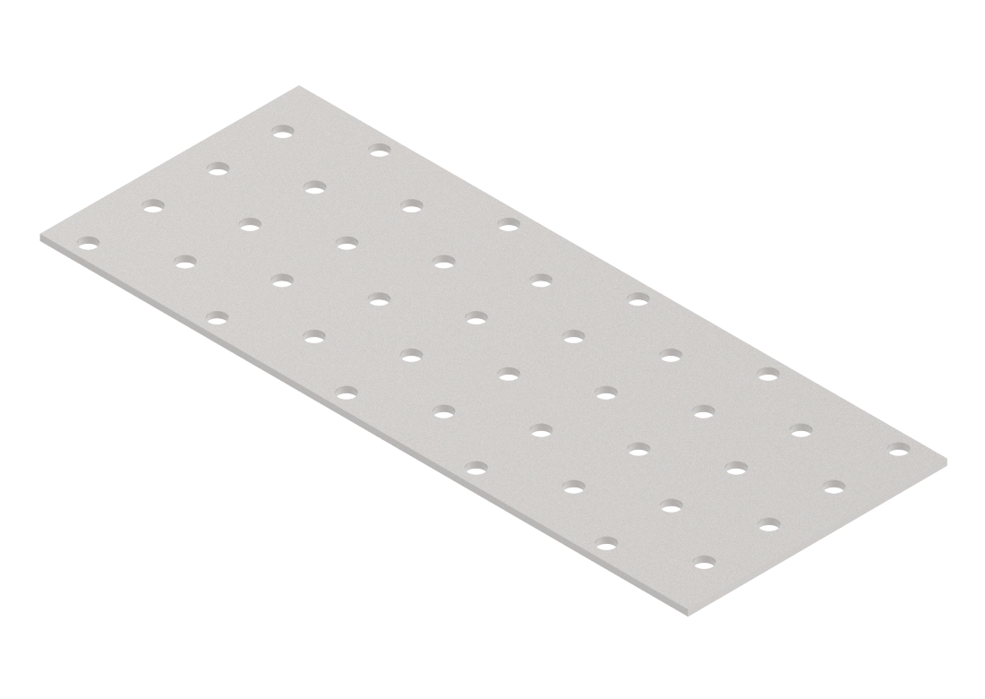 Naulauslevy Kuumasinkitty 200 x 80 x 2,0 mm Paksuus 2,0 mm ...