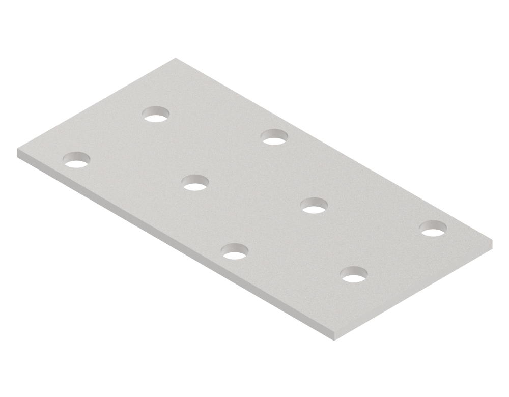 Naulauslevy Kuumasinkitty 80 x 40 x 2,0 mm Paksuus 2,0 mm - Nettimyynti ...