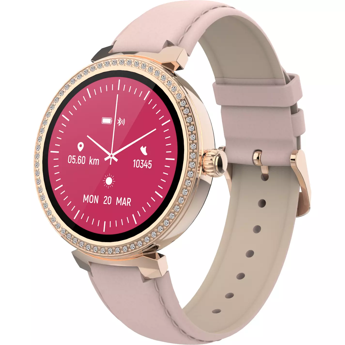 Denver älykello SWC-342RO rose Bluetooth-puhelut kellosta - Nettimyynti ...