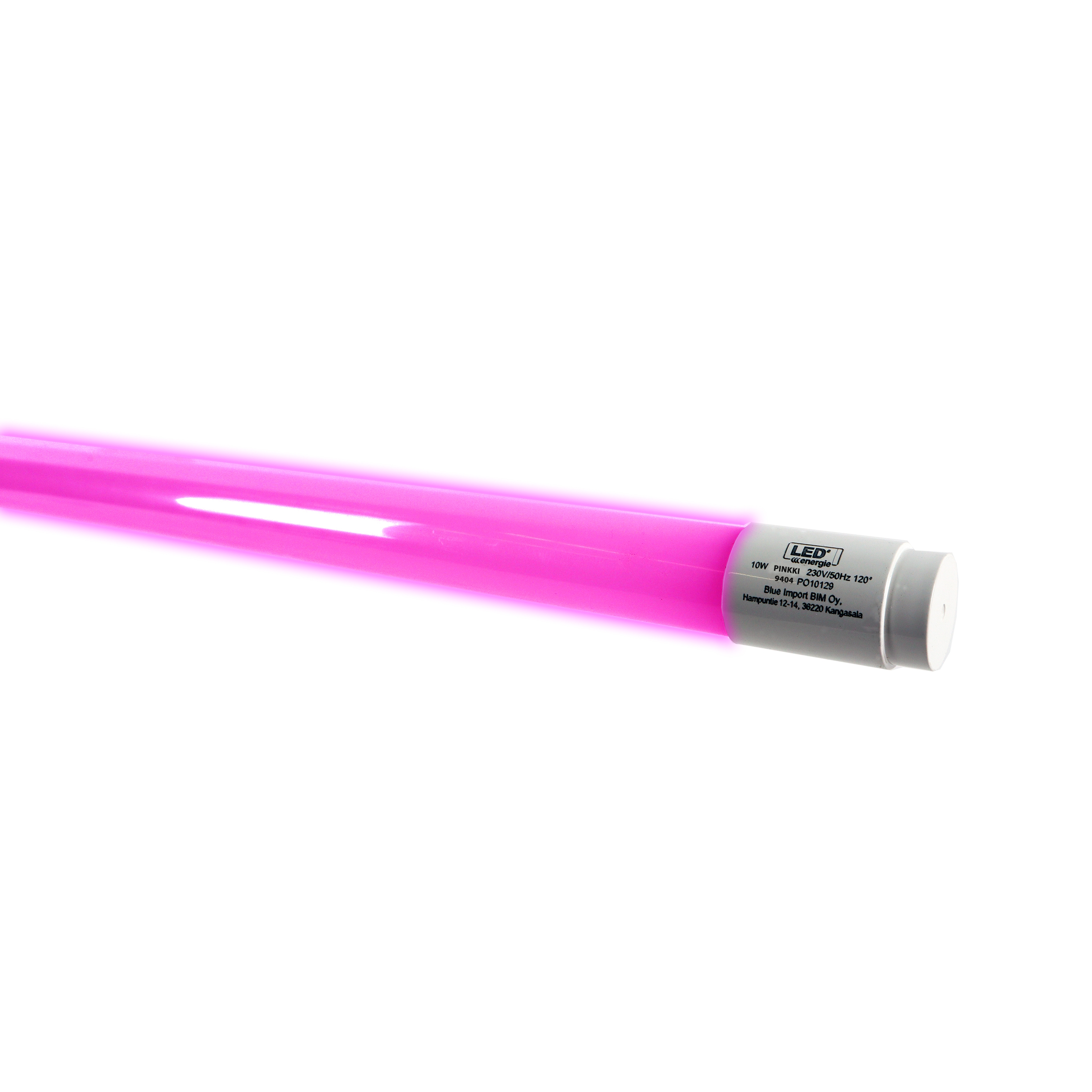 Neon valoputki LED 10W Streamline, Led Energie Ø28x1198mm pinkki ...