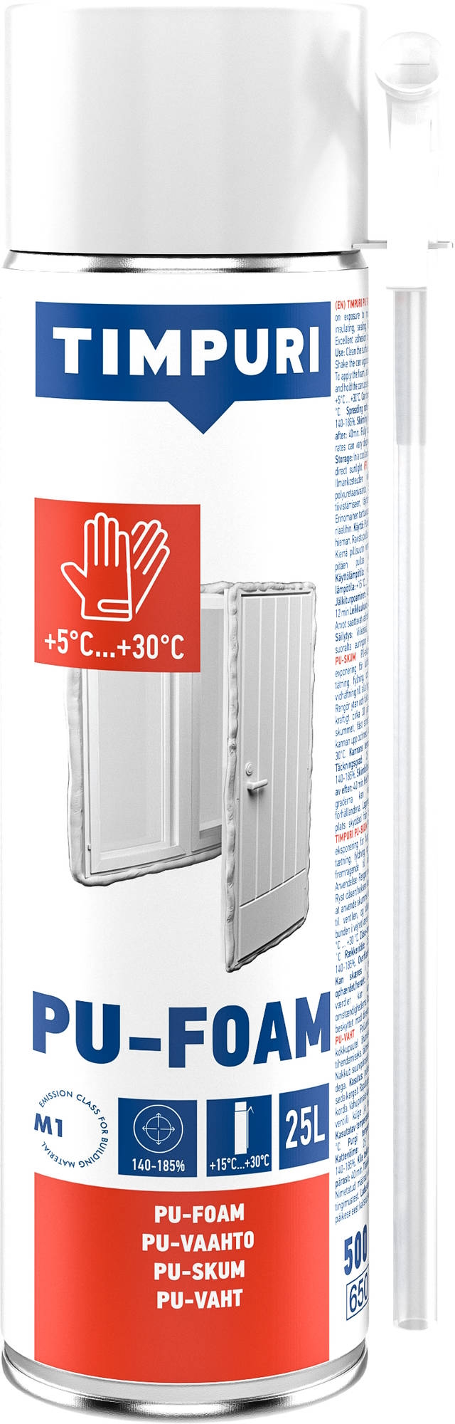 PU-vaahto Timpuri 500ml - Nettimyynti.fi verkkokauppa