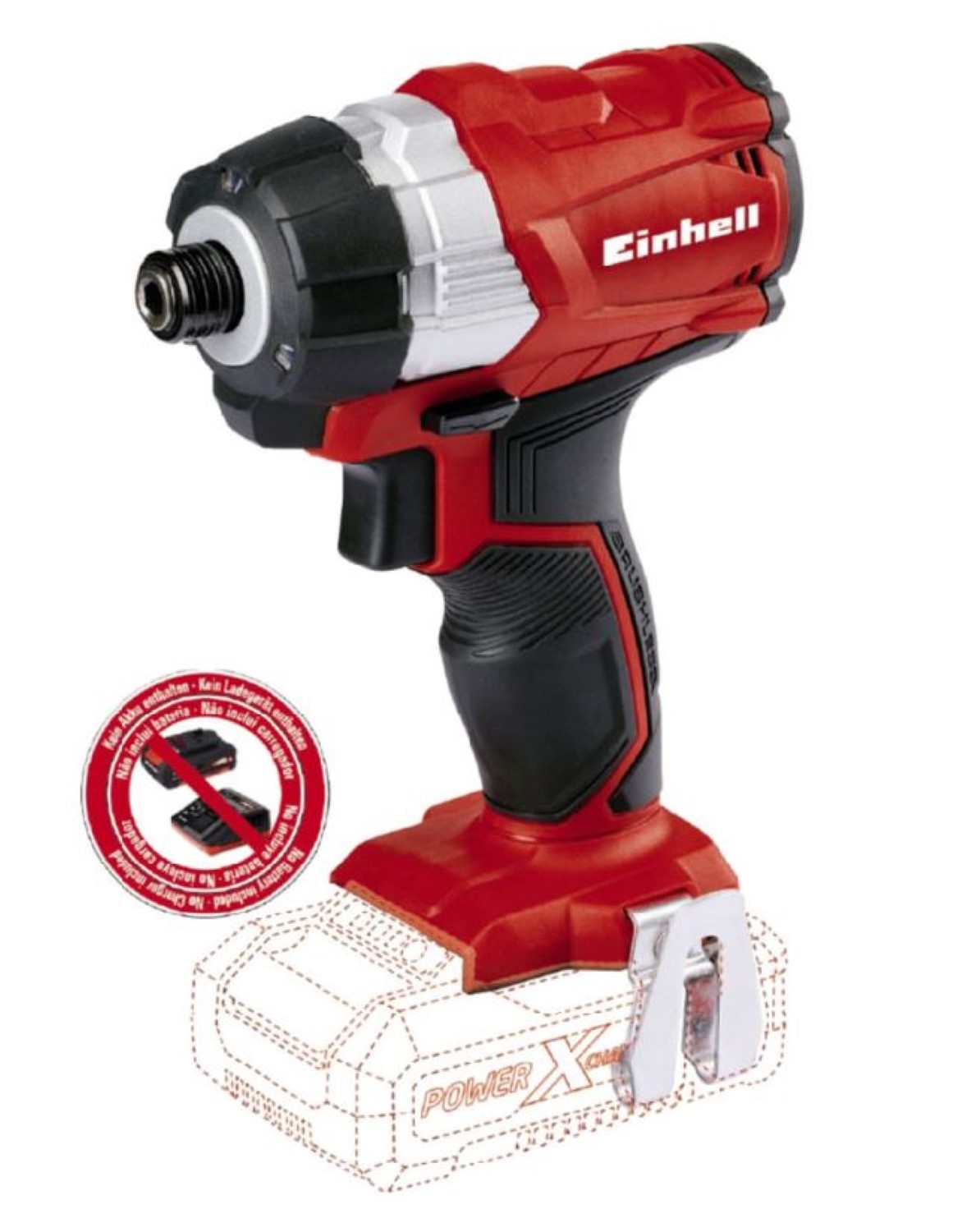 Iskevä akkuruuvinväännin TE-CI 18 LI Brushless Solo Einhell - Nettimyynti.fi verkkokauppa