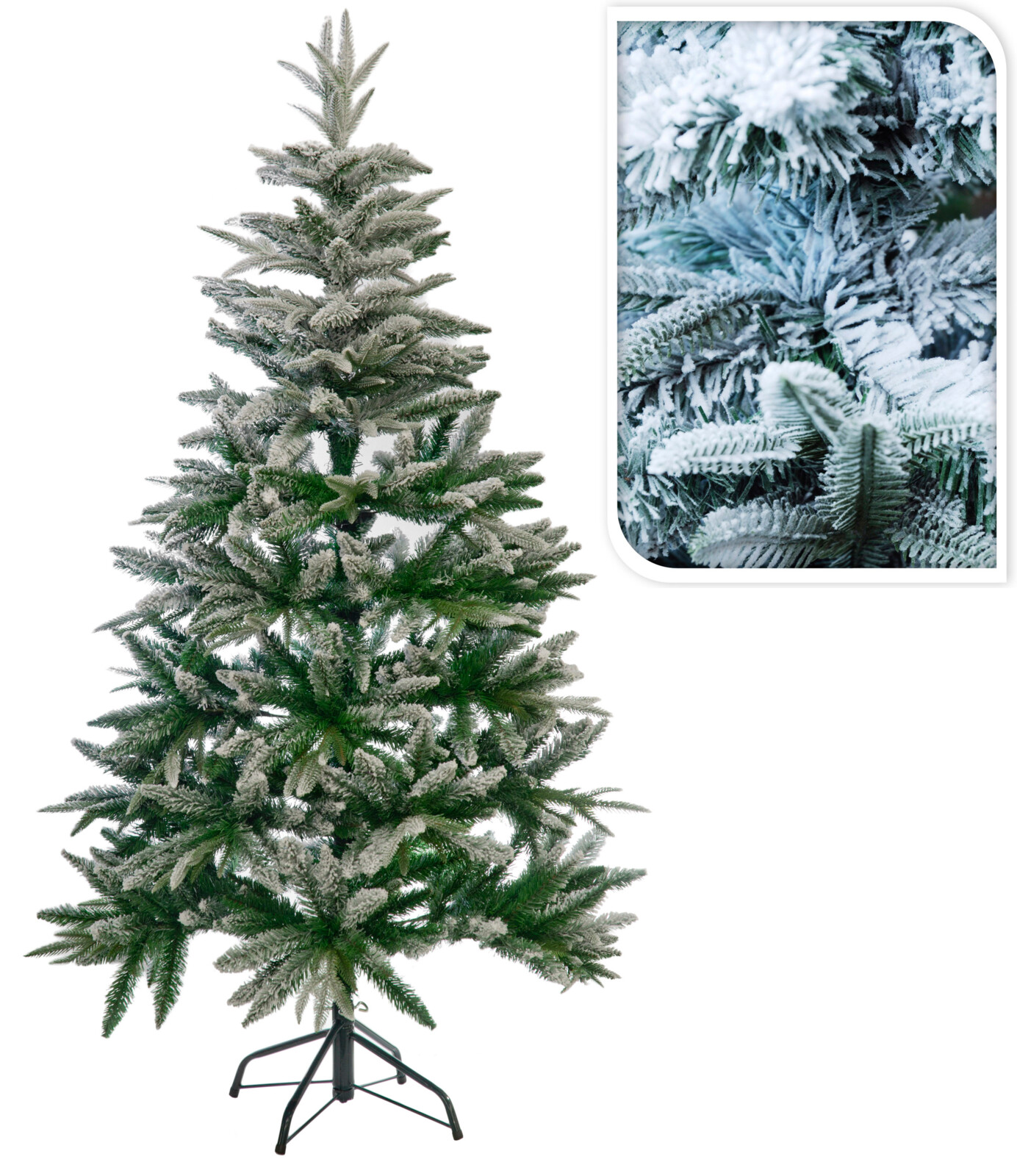 Joulukuusi 150 cm lumella - Nettimyynti.fi verkkokauppa