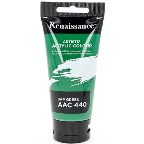 Akryylimaali 75 ml Sap Green AAC 440 - Nettimyynti.fi verkkokauppa