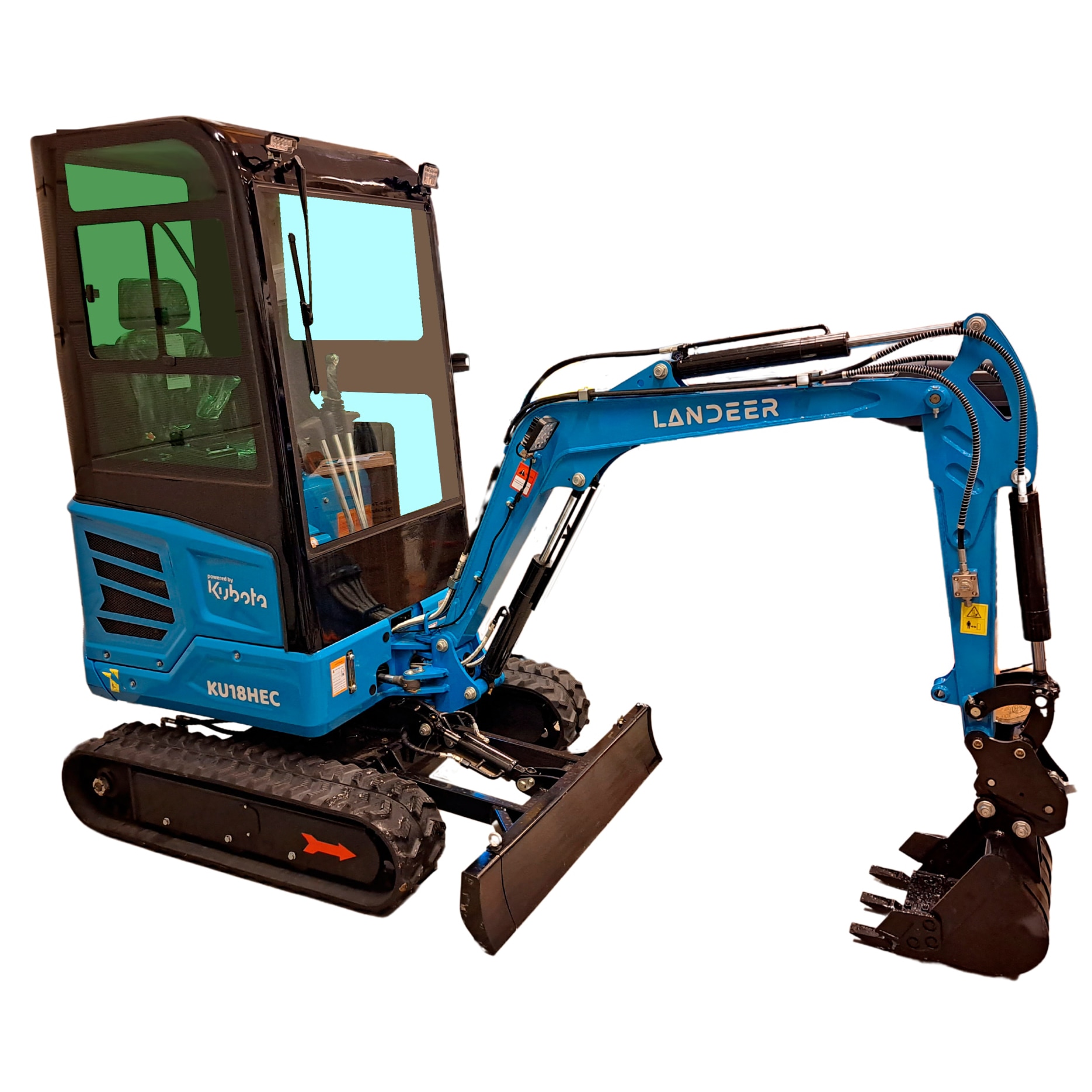 Landeer KU18HEC minikaivuri - Nettimyynti.fi verkkokauppa