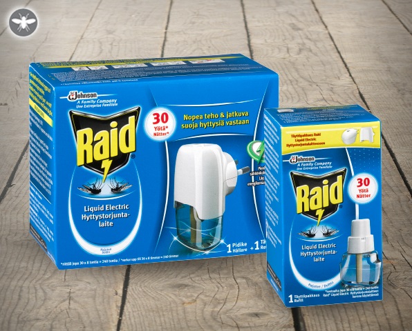 Raid Hyttystorjuntalaite liquid Raid liquid electric - Nettimyynti.fi ...