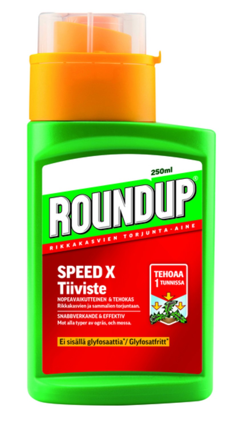 Roundup Speed X 250 ml tiiviste - Nettimyynti.fi verkkokauppa