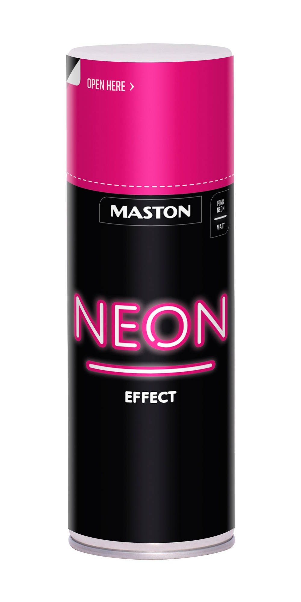 Spraymaali NEON pinkki 400ml Neonväri sisä- ja ulkokäyttöön ...