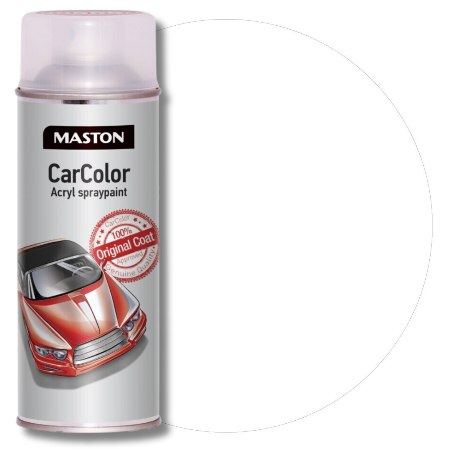 Spraymaali CarColor valkoinen 113450 400ml Akryylipohjainen autoväri ...