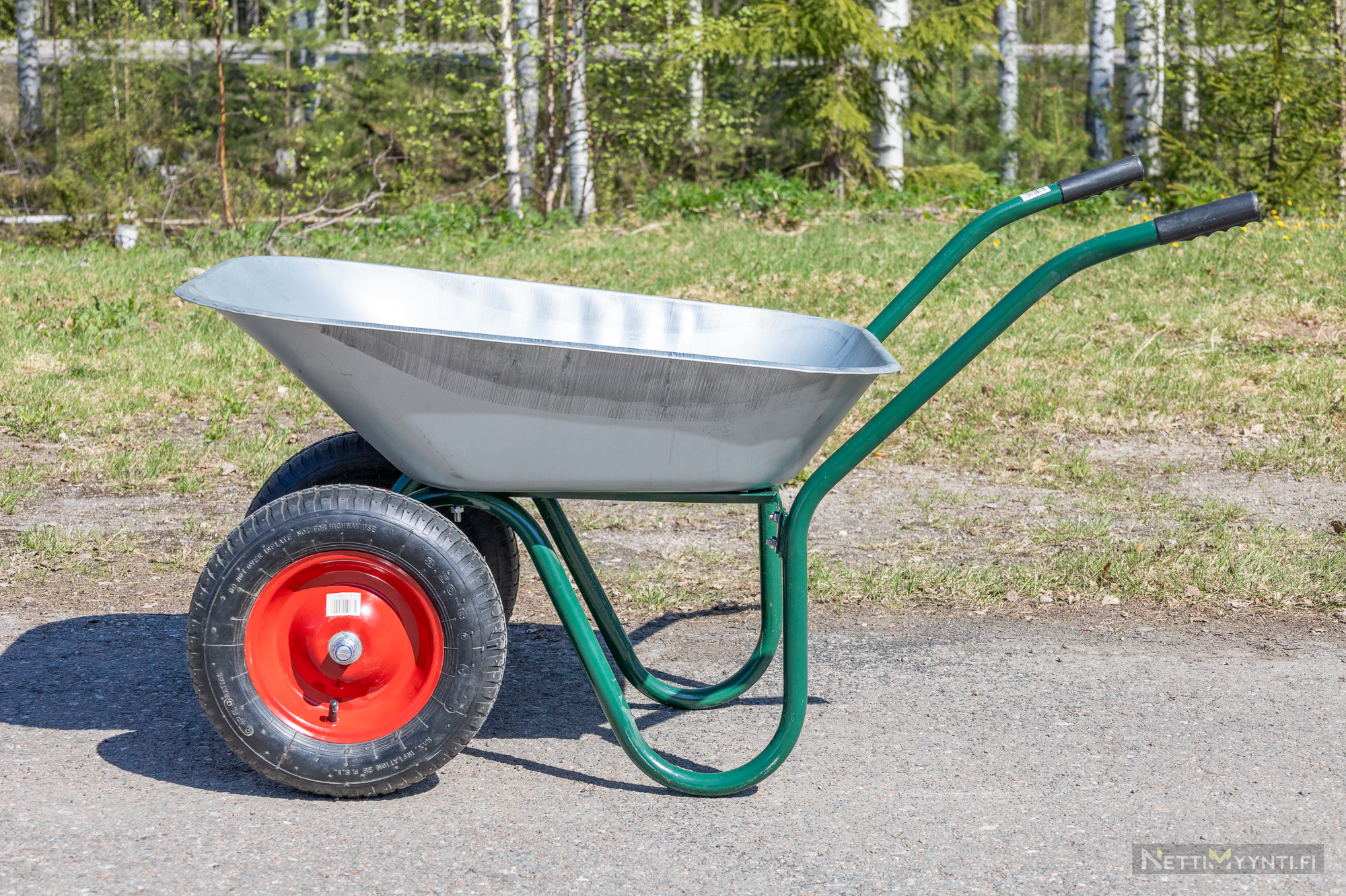 Kottikärry kahdella renkaalla 60 L Luovutetaan valmiiksi koottuna ...