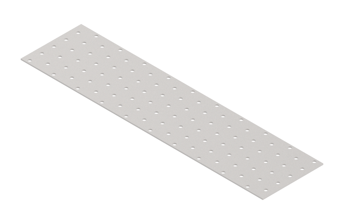 Naulauslevy Kuumasinkitty 400 x 100 x 2,0 mm Paksuus 2,0 mm ...