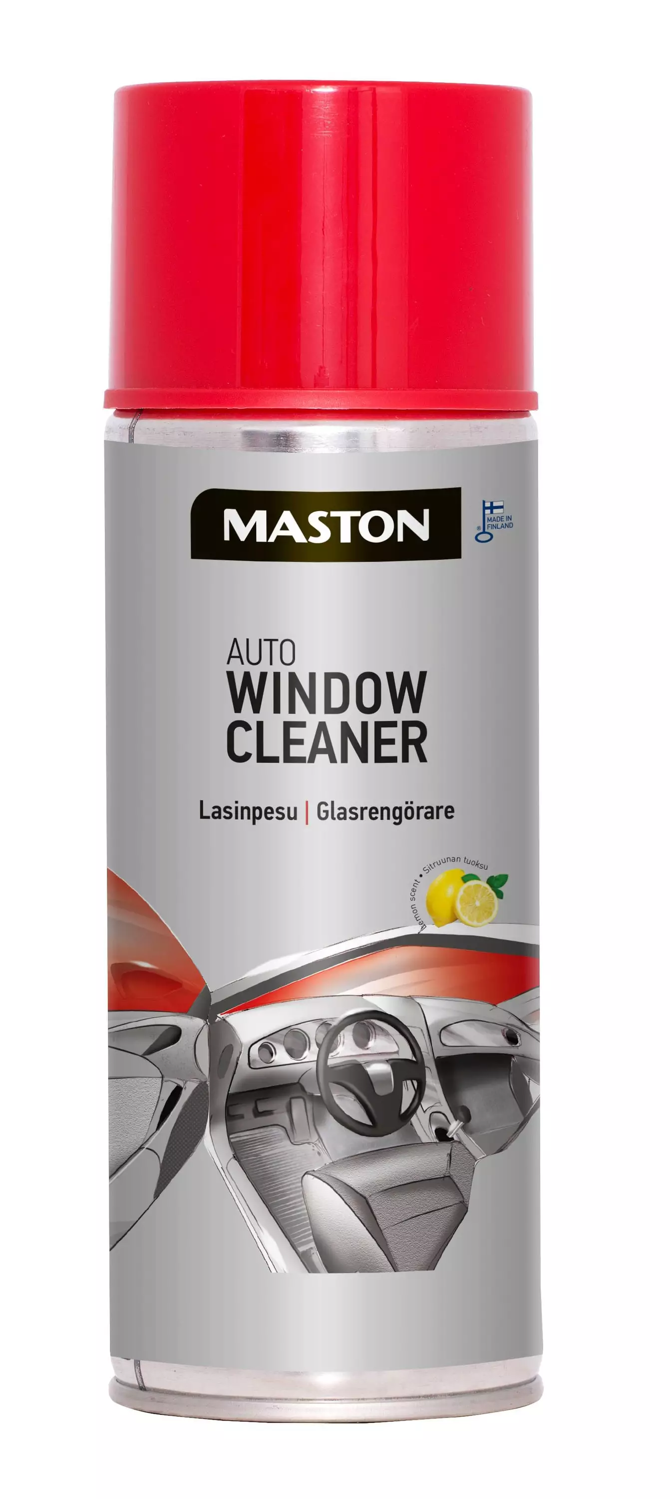 Spray Lasinpesu Auto 400ml Puhdistaa lasin sisä- ja ulkopinnoista ...