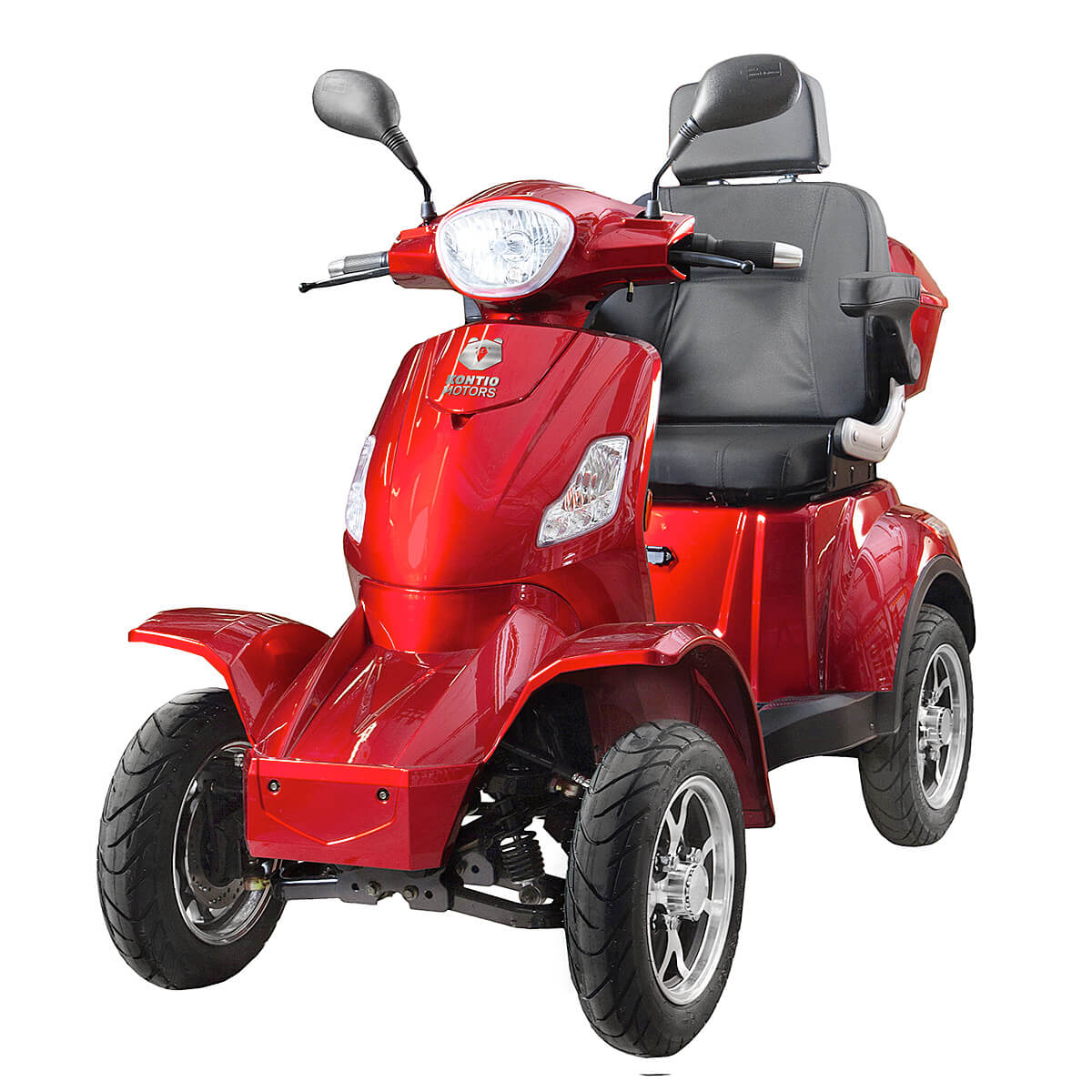 Kontio Silverfox Four 2.0, metallic red 1.2kWh litium akku ja 2A laturi ...