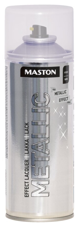 Spraylakka Maston Metallic 400 ml kirkas Metallihohtopigmenttiä ...