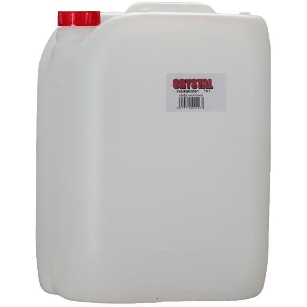 Vesikanisteri 10 l Crystal Elintarvikemuovia + turvakorkki ...