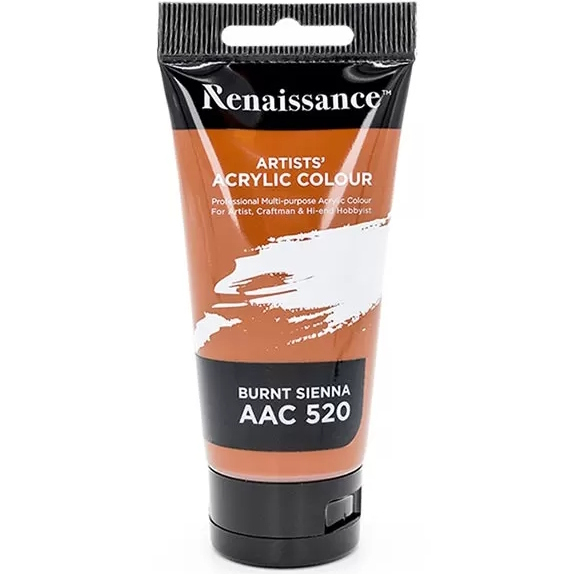 Akryylimaali 75 m Burnt Sienna AAC 520 - Nettimyynti.fi verkkokauppa
