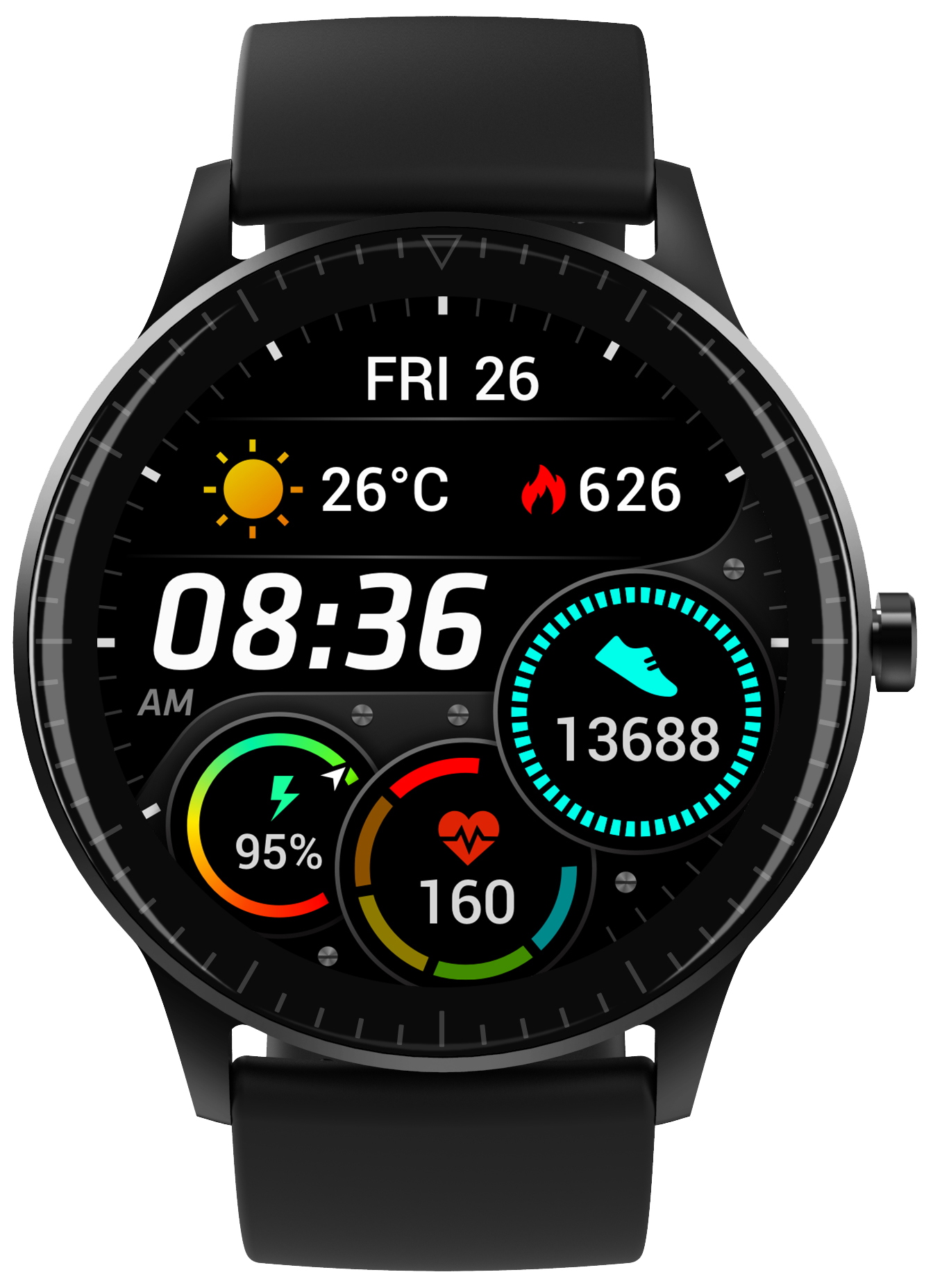 Älykello Denver SW-173 BLACK - Nettimyynti.fi verkkokauppa