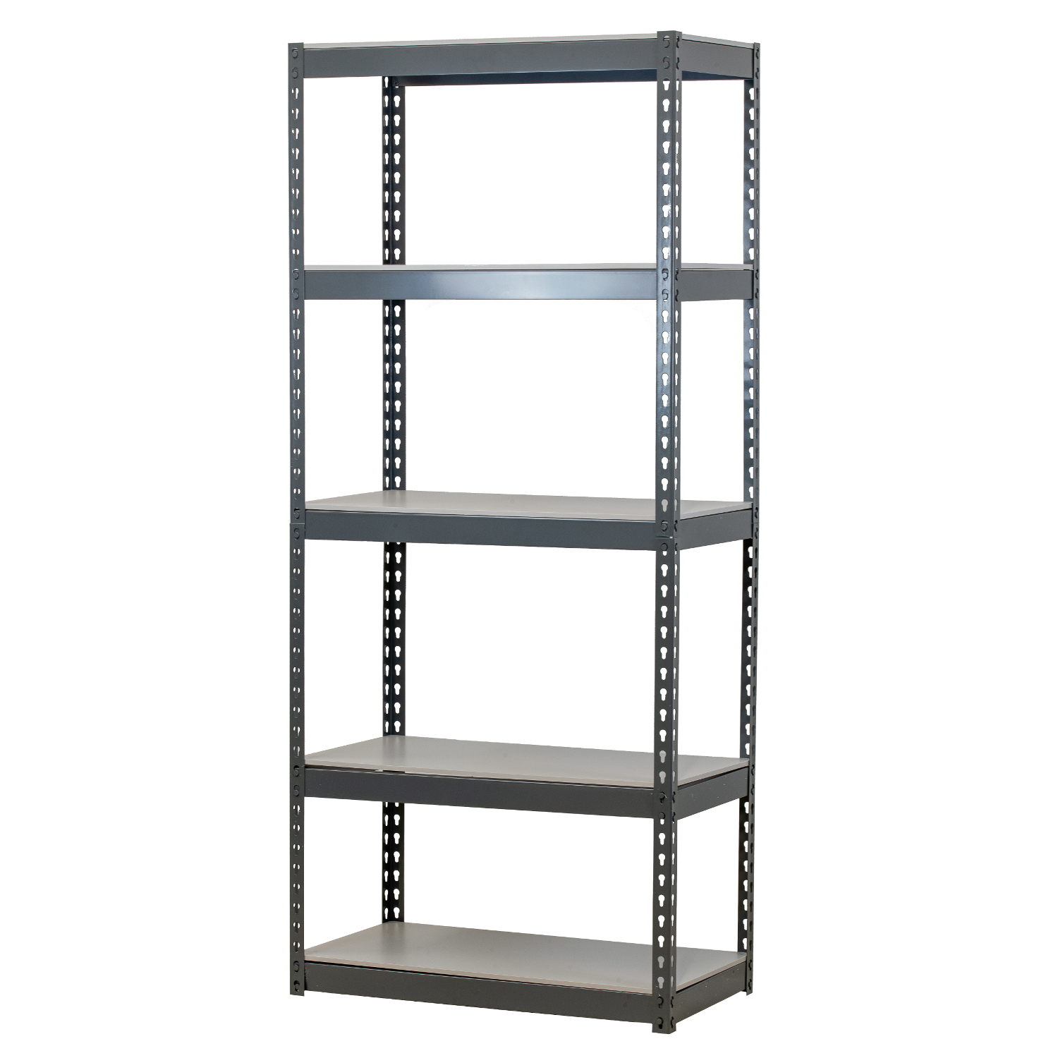 Varastohylly 80 cm teräshylly 5 tasoa Kantavuus 150 kg/hyllytaso ...