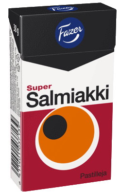Fazer pastillirasia 38g super salmiakk - Nettimyynti.fi verkkokauppa